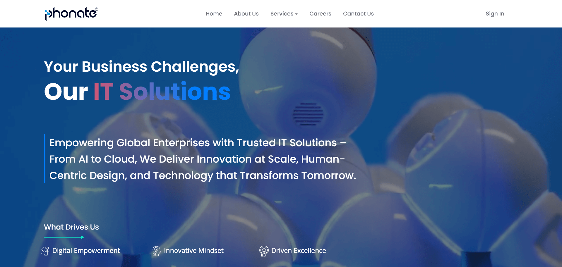 Phonate - Empowring Your Digital & IT Solutions